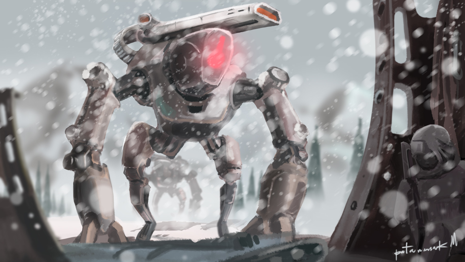 ArtStation - robot hunt