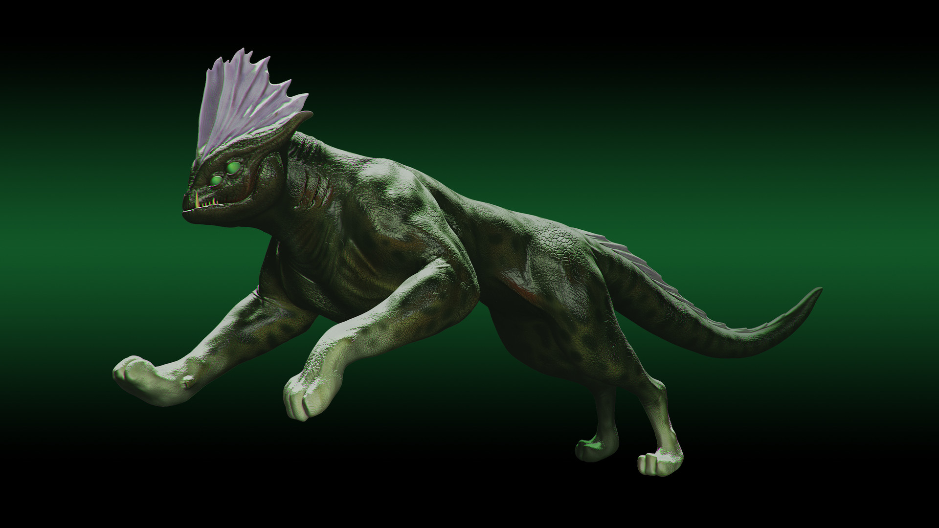 ArtStation - Alien Race Creature 3D