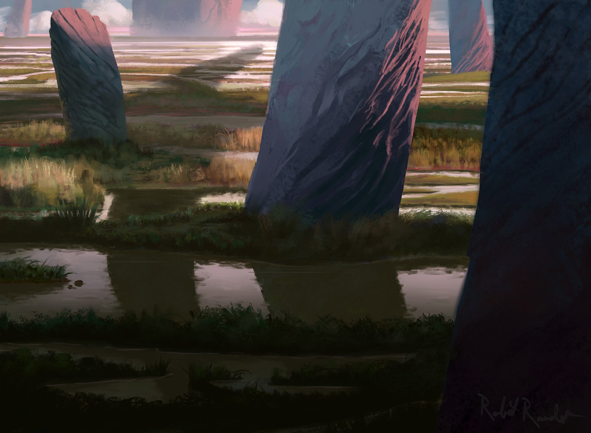 ArtStation - Swamps of Giants