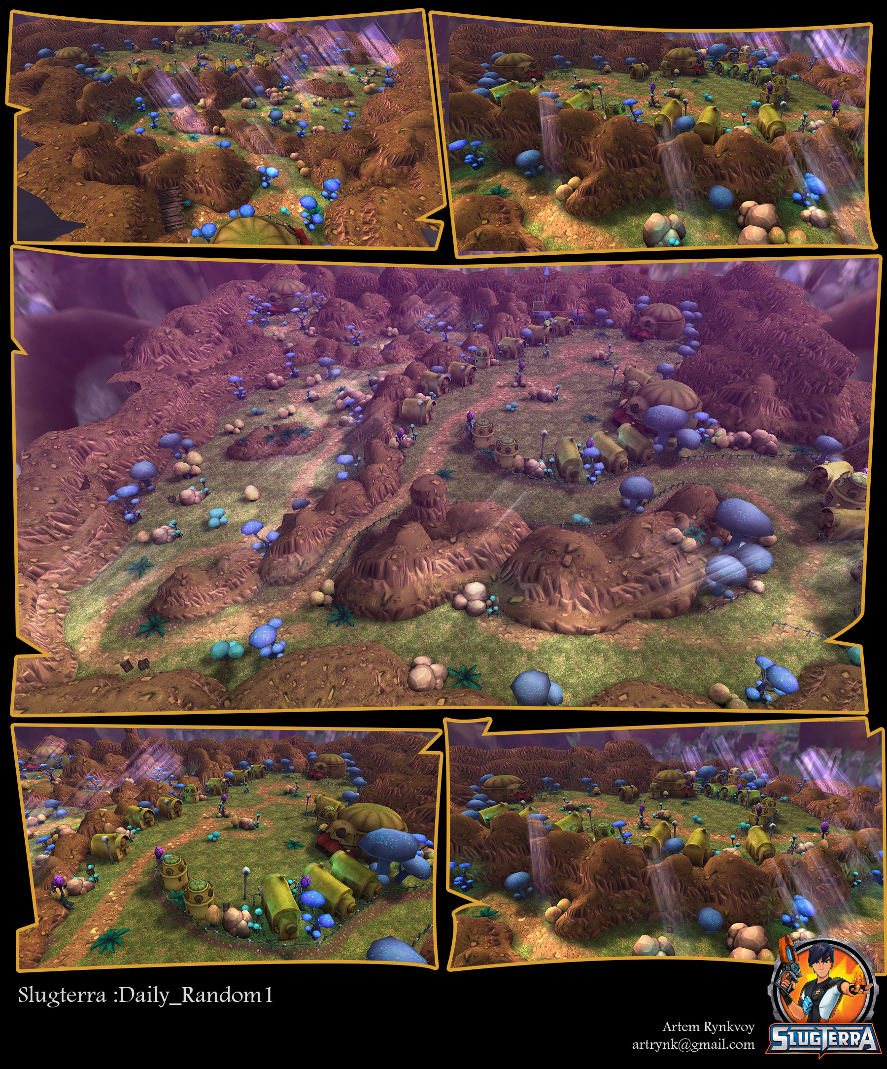 ArtStation - Slugterra environment design