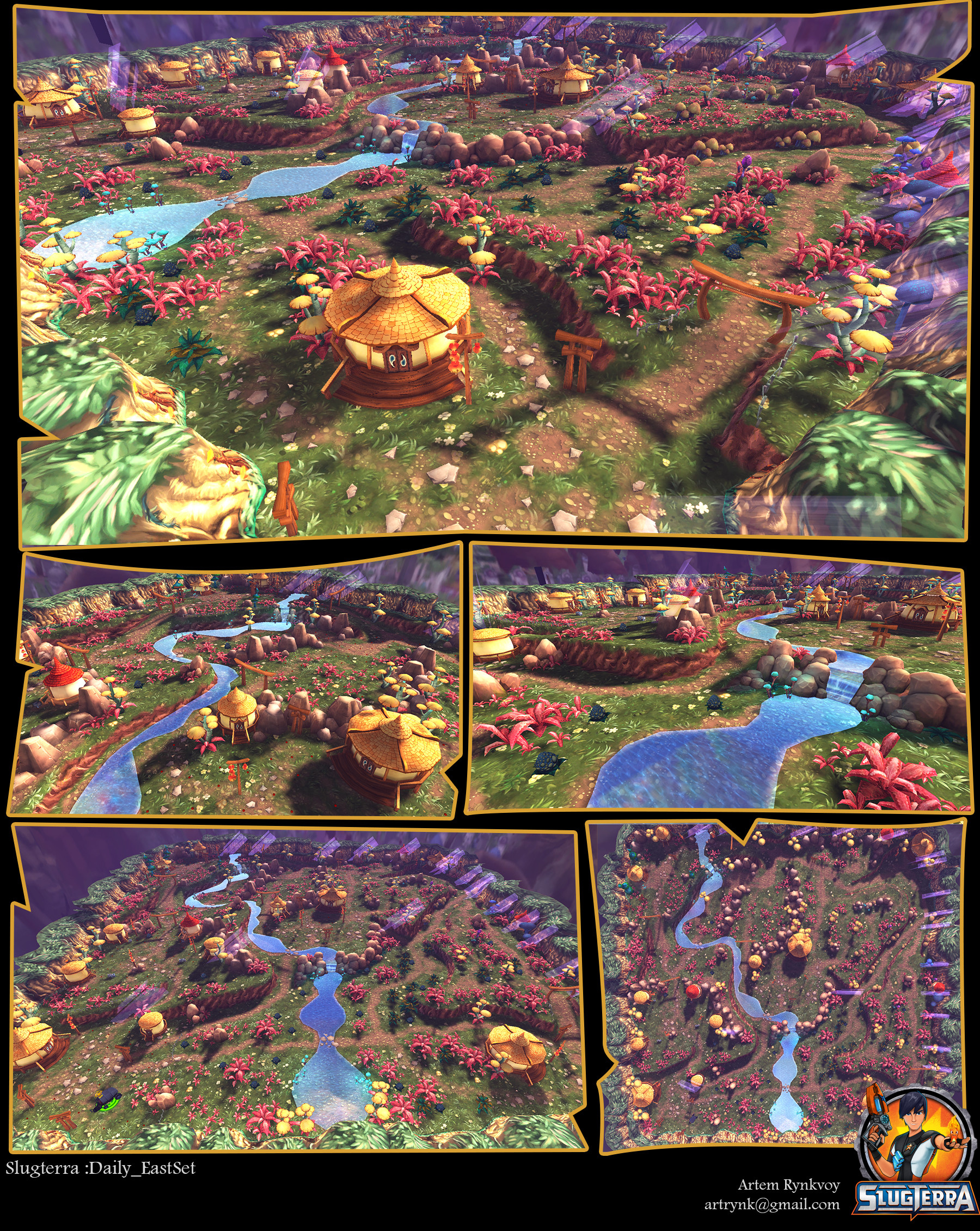 Artem Rynkovoi - Slugterra environment design