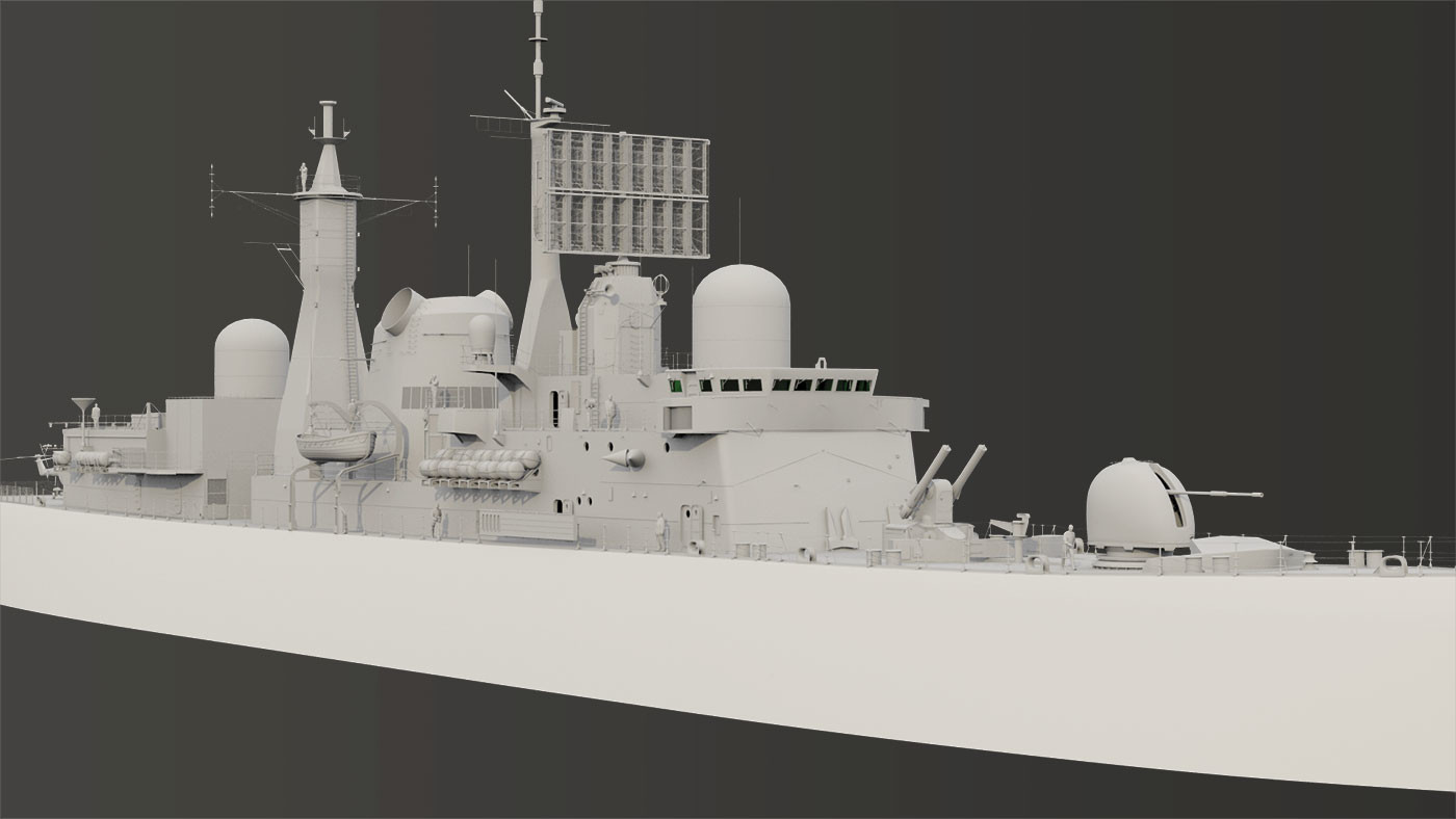 DH Sepe - HMS Sheffield (WIP)