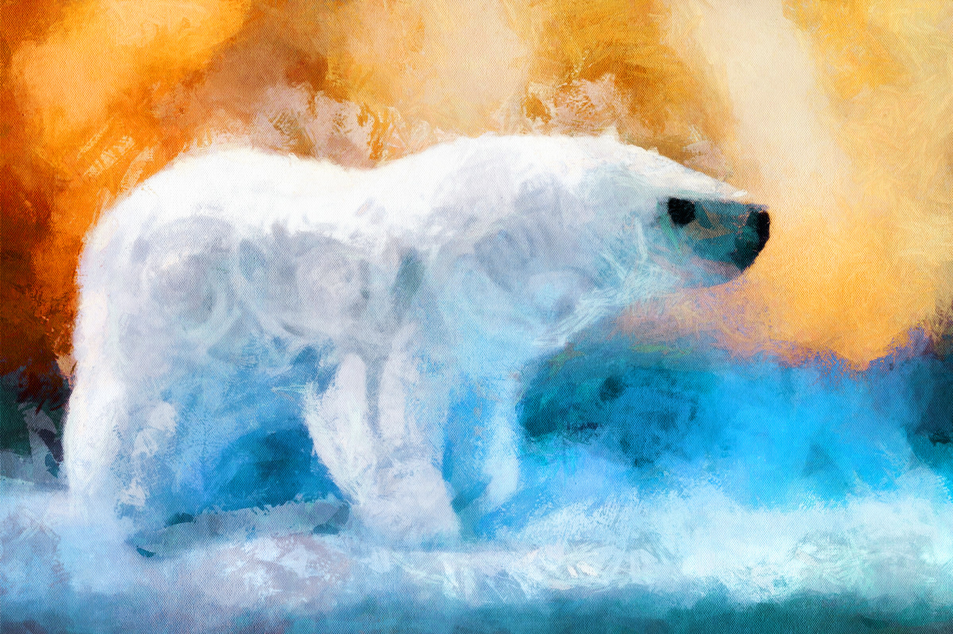 ArtStation - Polar Bear