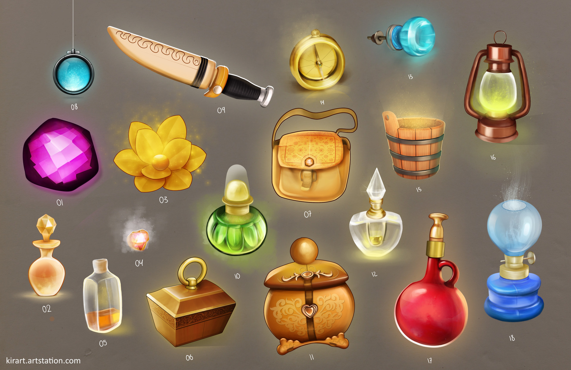 ArtStation - object studies