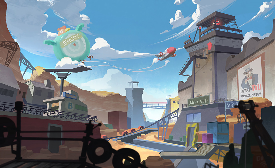 ArtStation - Training camp