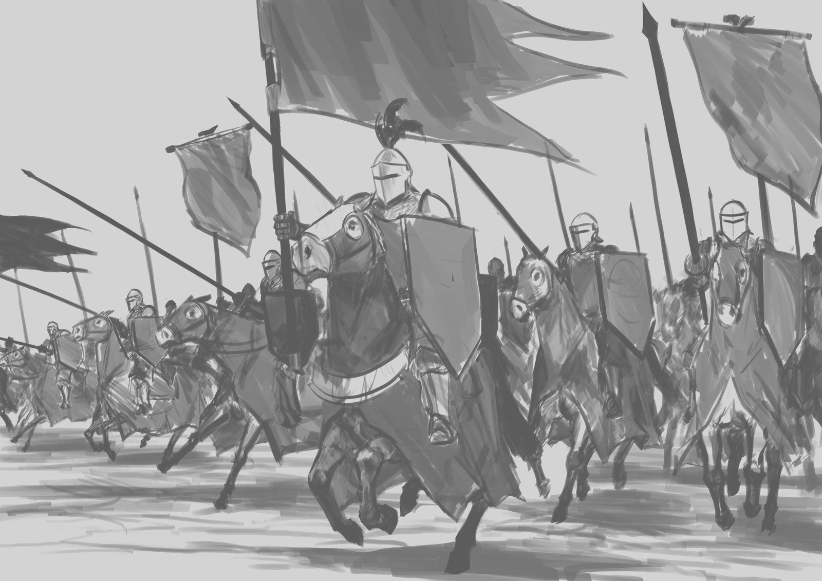 Draw Souls - Knights of The Vale