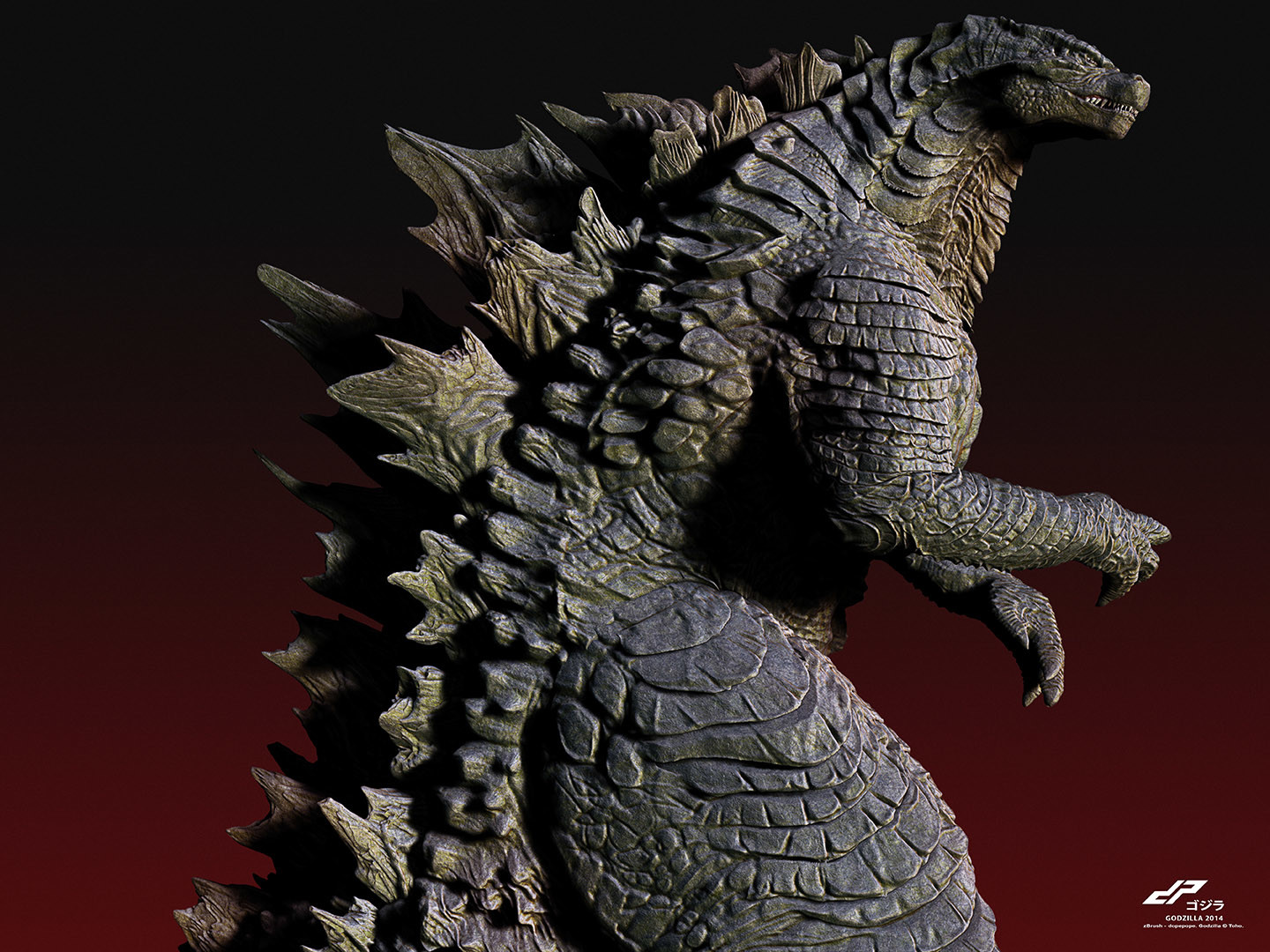Dopepope - GODZILLA 2014 SERIES