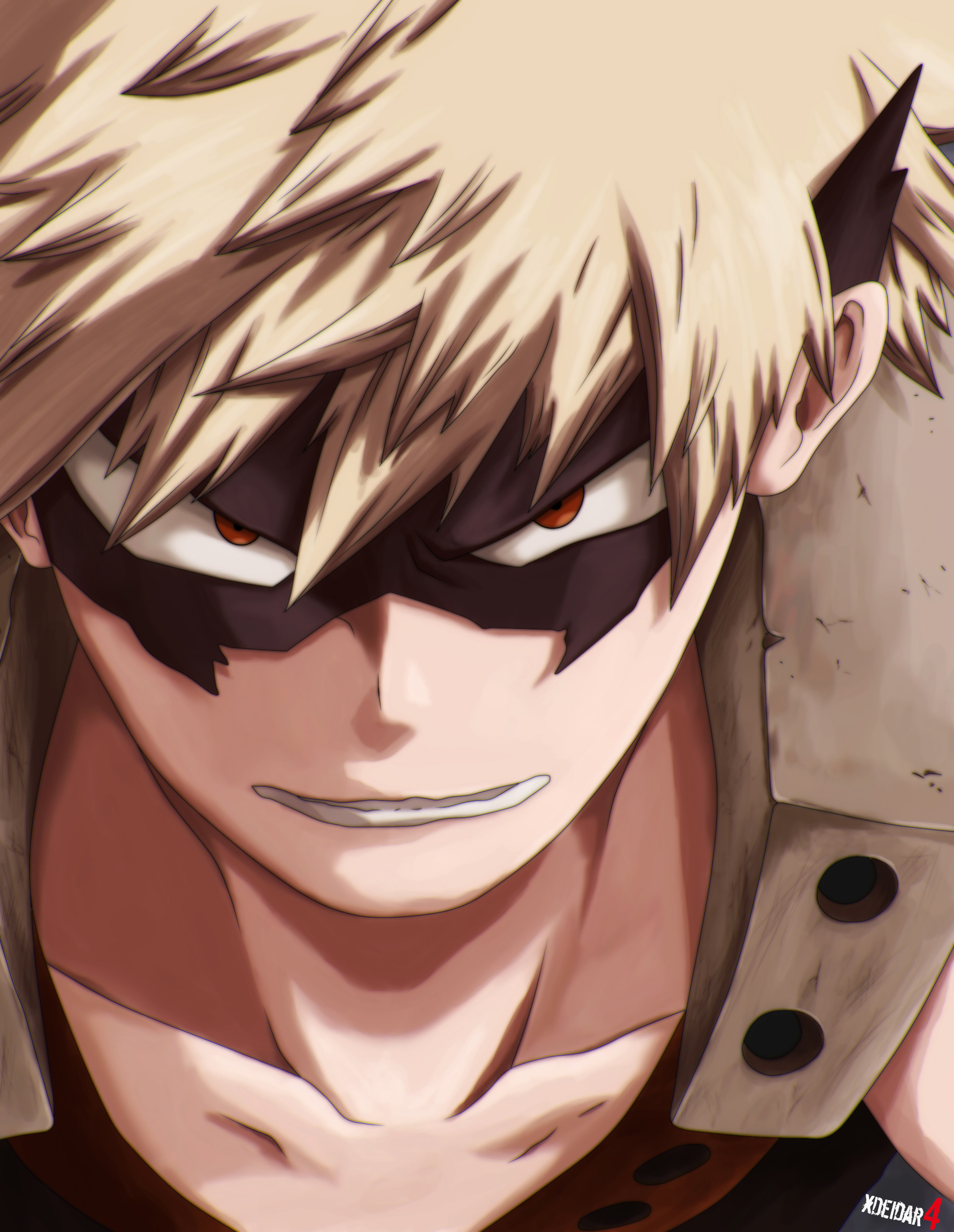 ArtStation - Boku no Hero Academia - Katsuki Bakugō, Luis Díaz 童顔