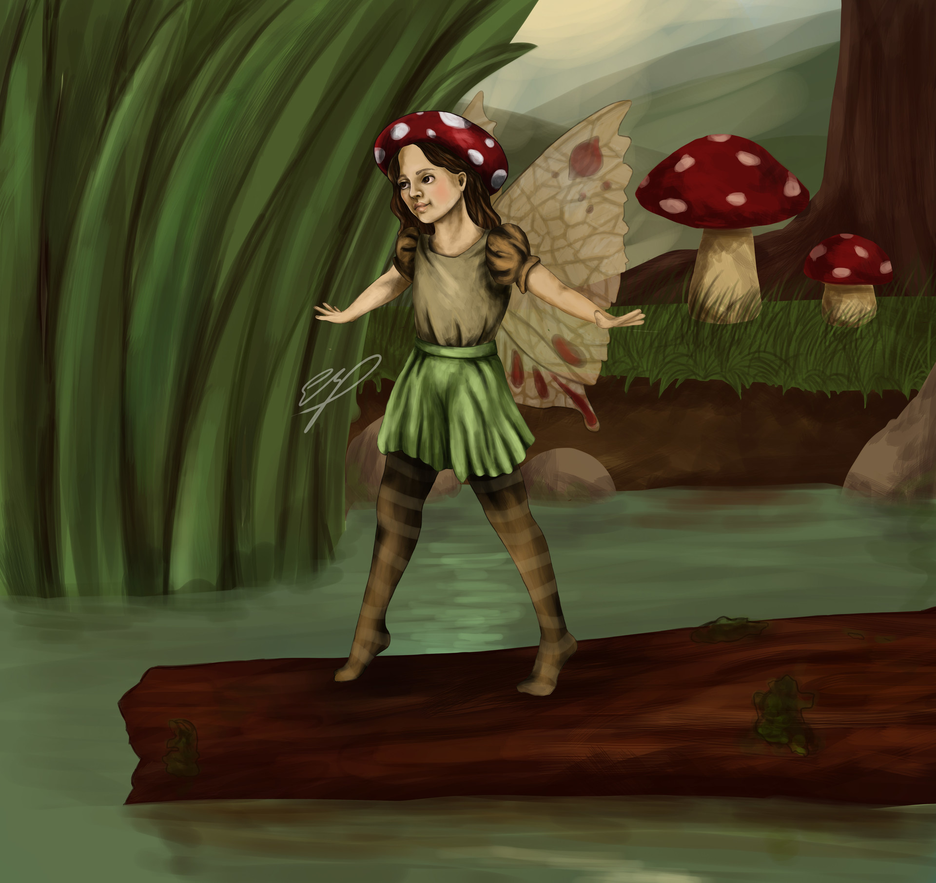 ArtStation - Toadstool Fairy