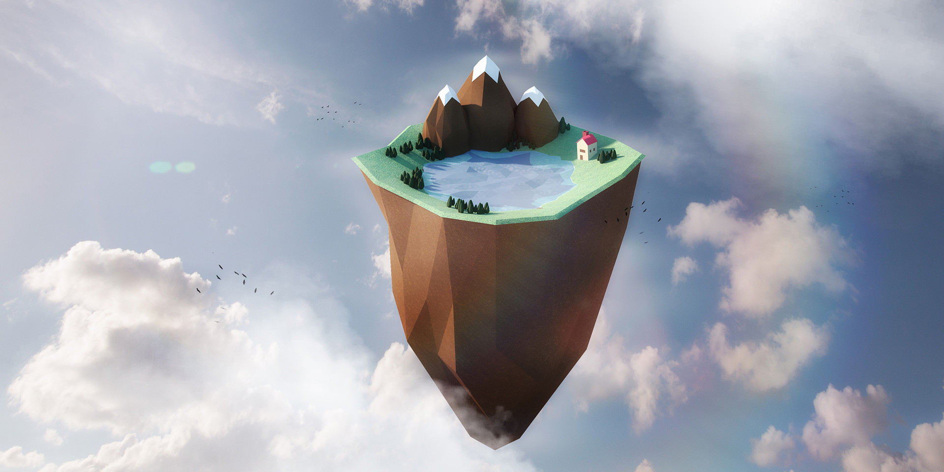 ArtStation - Floating Valley