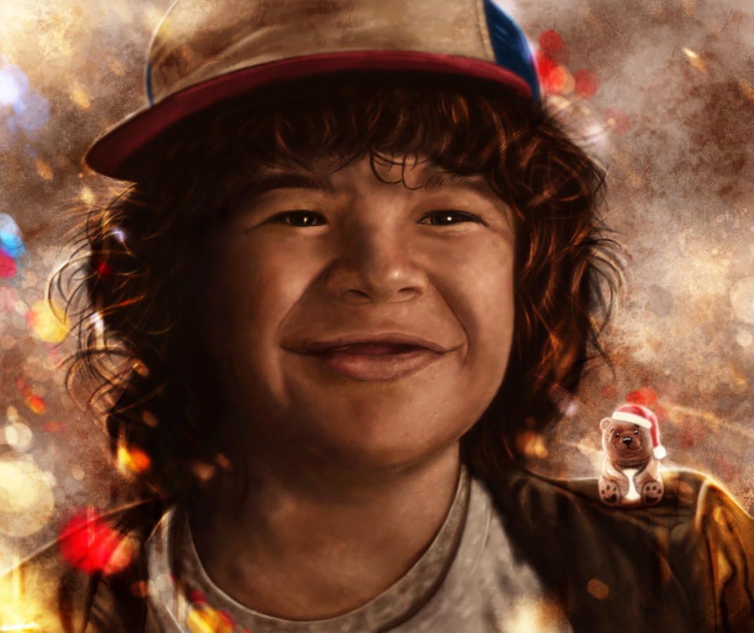 ArtStation - Stranger Things - Dustin