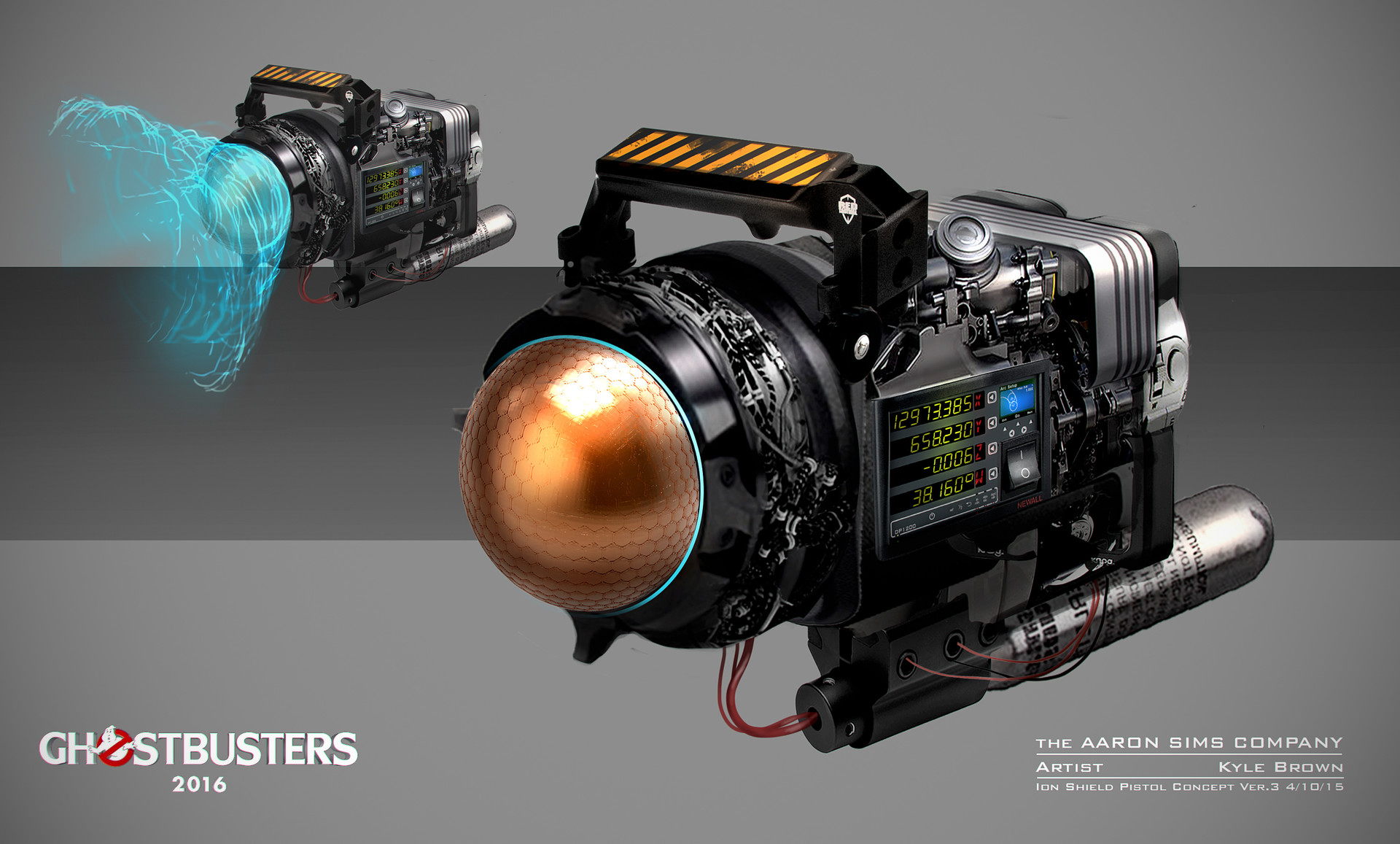 Kyle Brown - Ghostbusters 2016 Proton Props