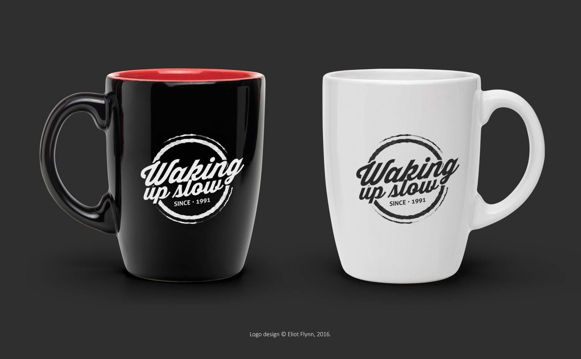 ArtStation - Wake Up Slow - coffee mug design