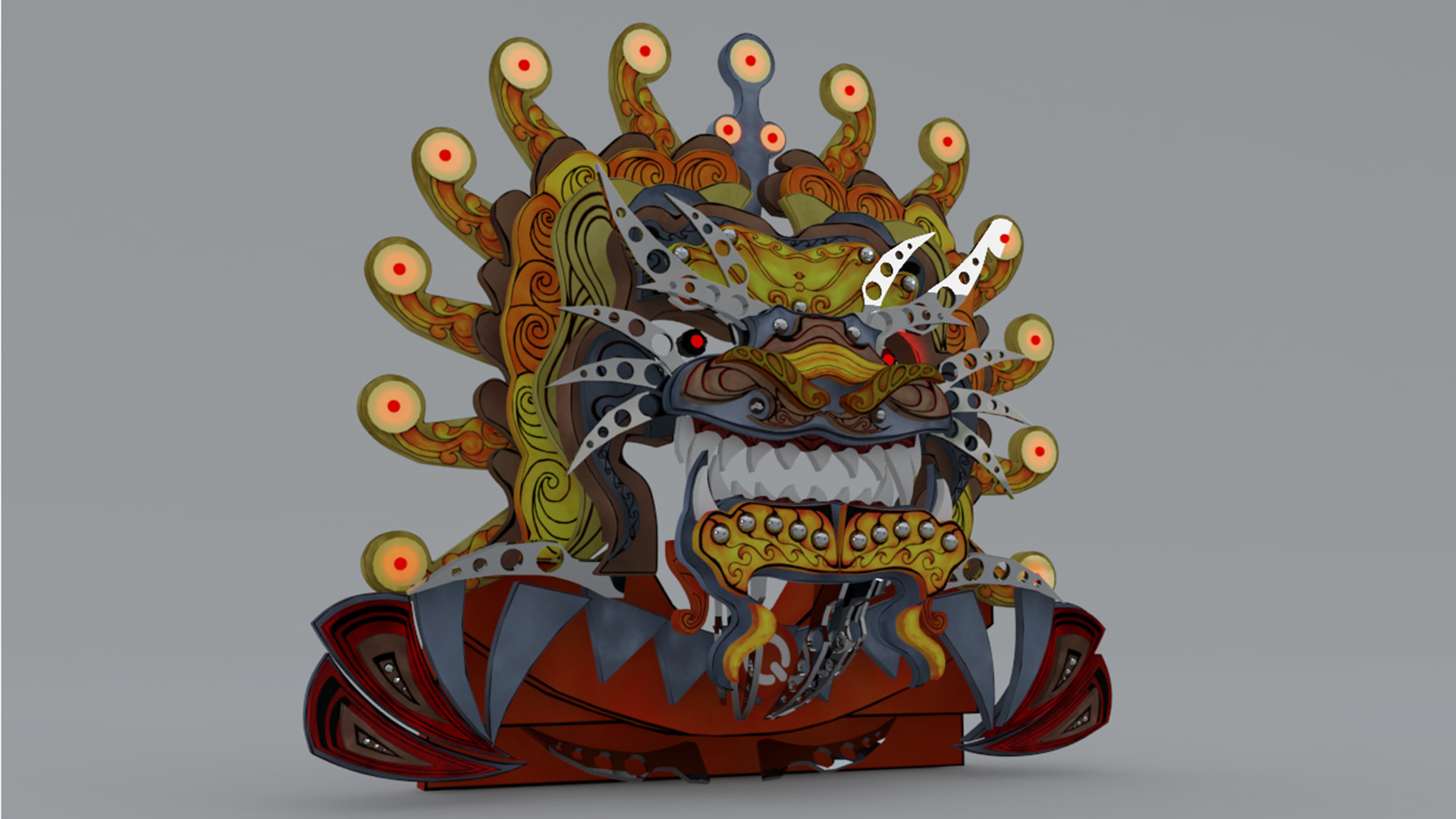 ArtStation - Lion Q-dance Stage