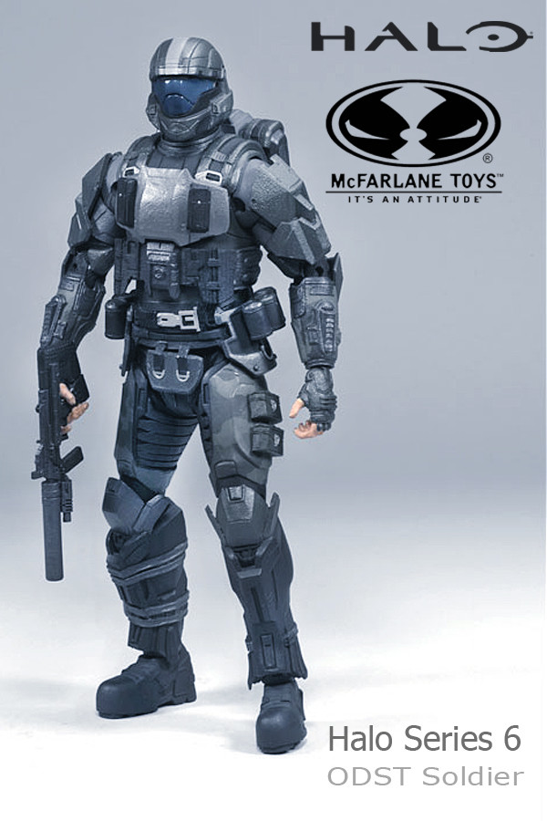 Mark Ash McFarlane Toys Halo Series 6 ODST Soldier