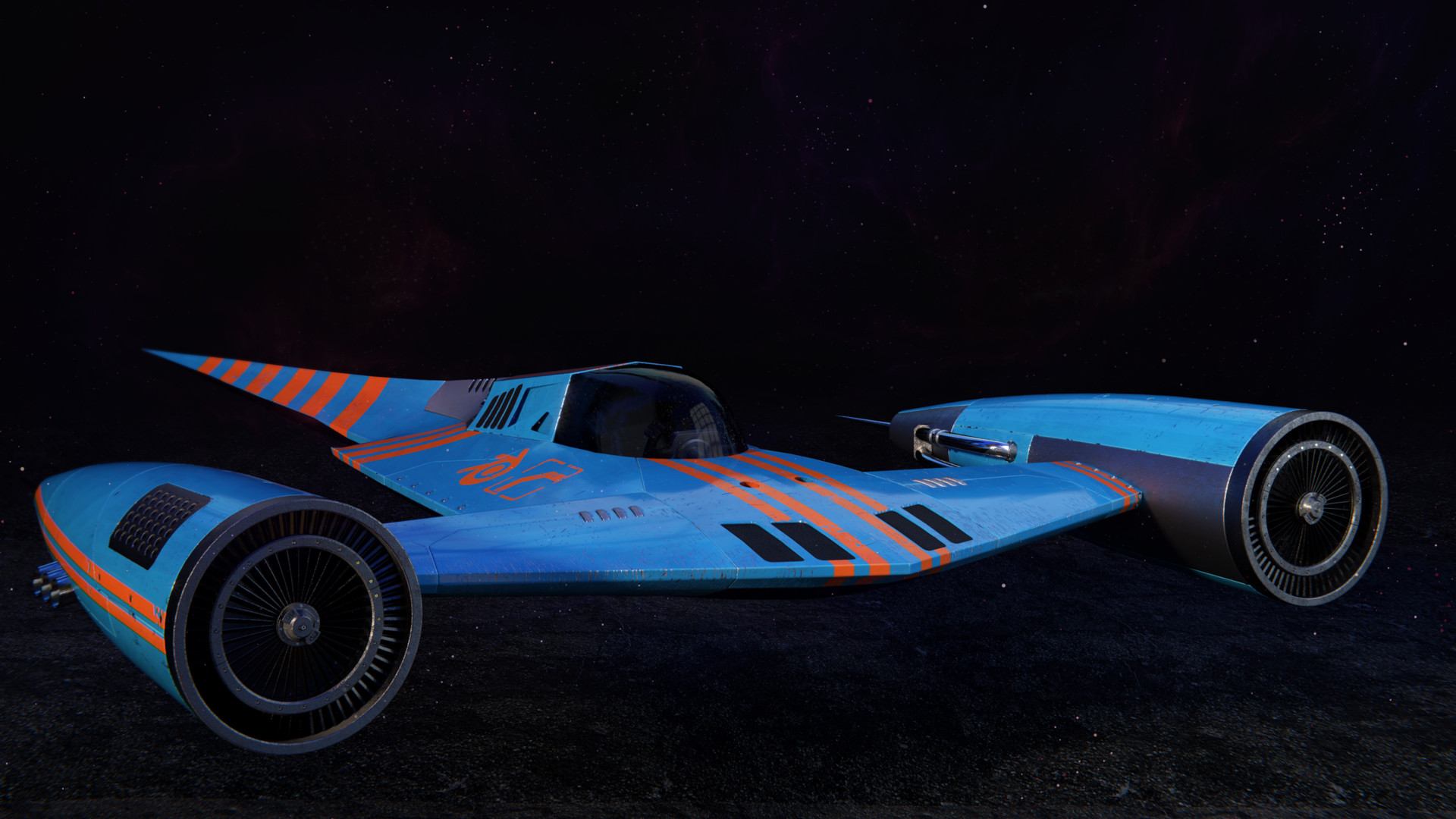 ArtStation - Racing Spaceship