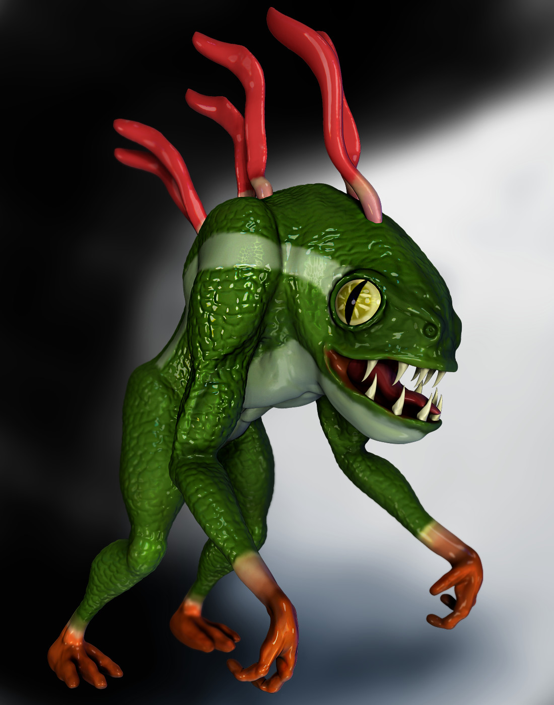 ArtStation - 3D Murloc, Ruan Morassutti