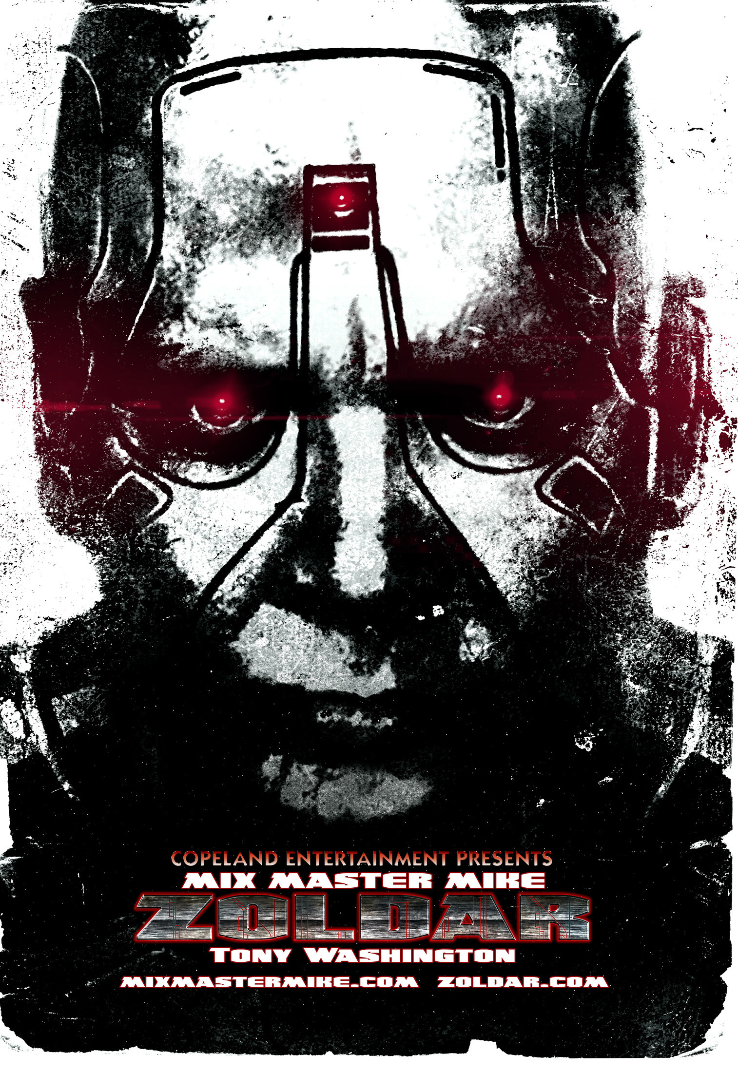 Tony Washington Art - Mix Master Mike - Zoldar