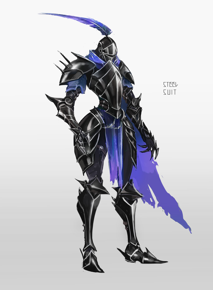 ArtStation - Concept: Sentient Armour