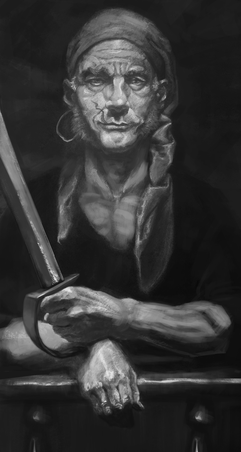 ArtStation - Old Sea Dog