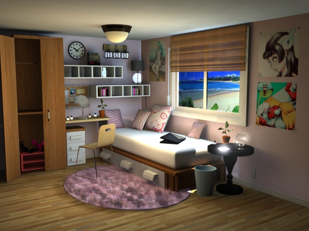 ArtStation - Room Scene