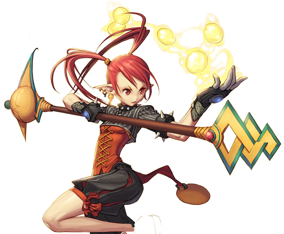 Kang Joo Sung Galgoo Dnf Mage Illustration 던파 마법사 일러스트들 2006~2008