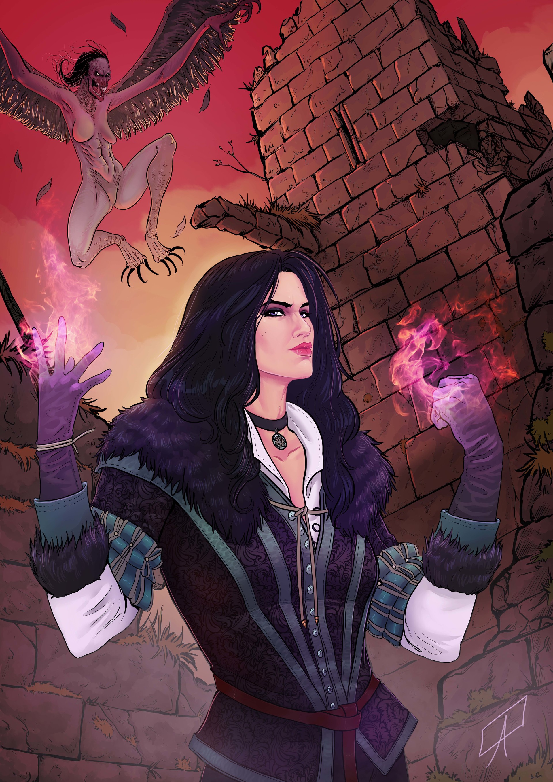 ArtStation - Fan art: The Witcher