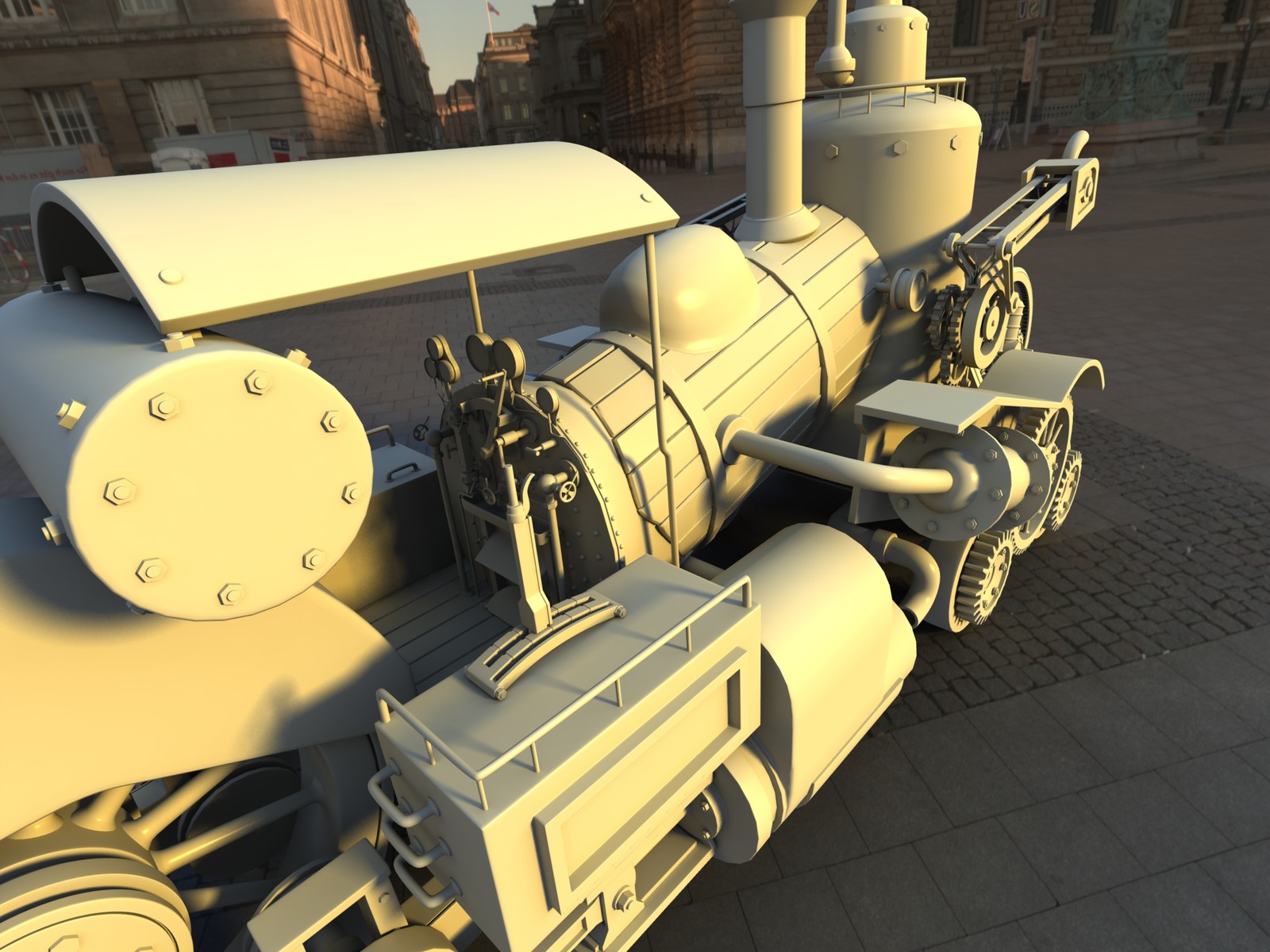 Jonathan Jordan - Steamboy Vehicles