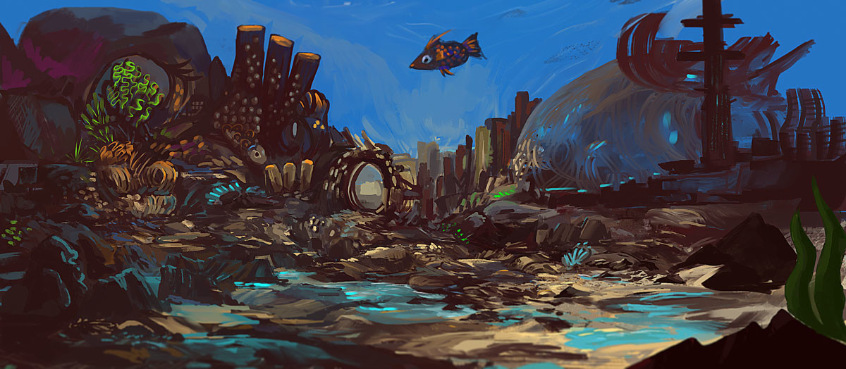 ArtStation - Under the sea