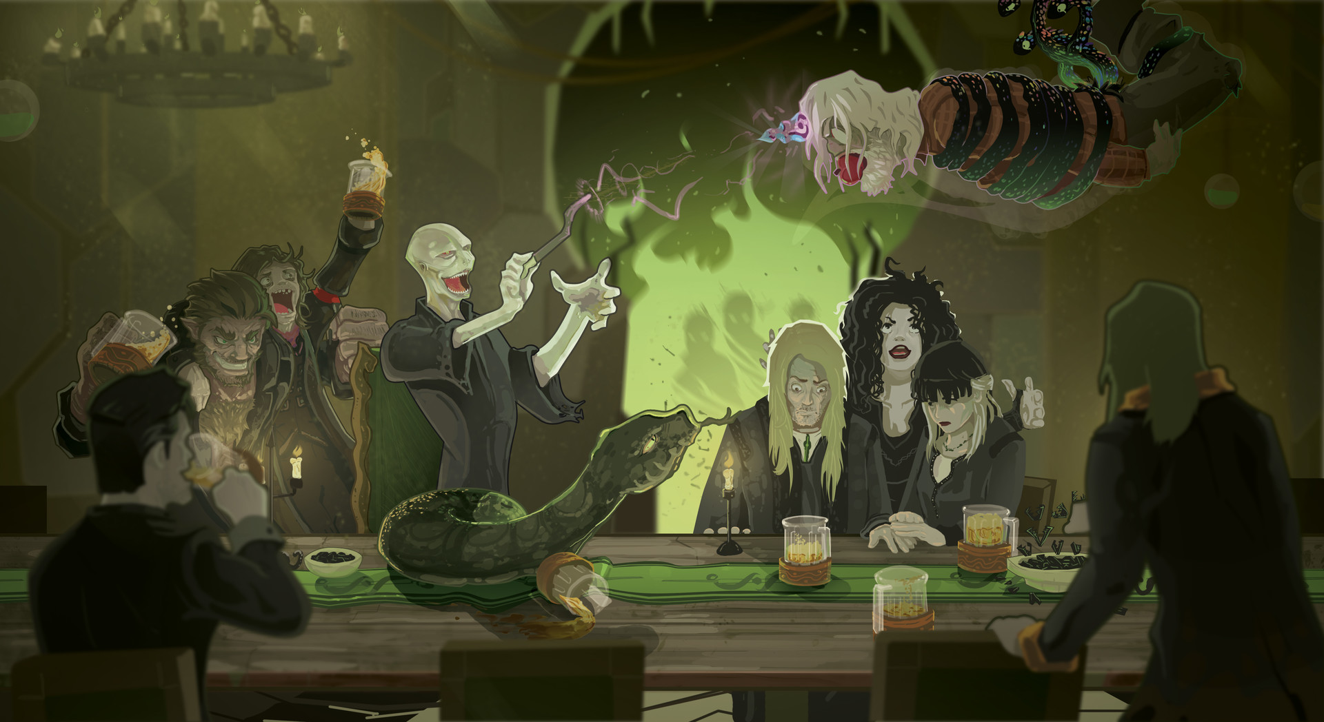 ArtStation - Murder Party By Voldemort