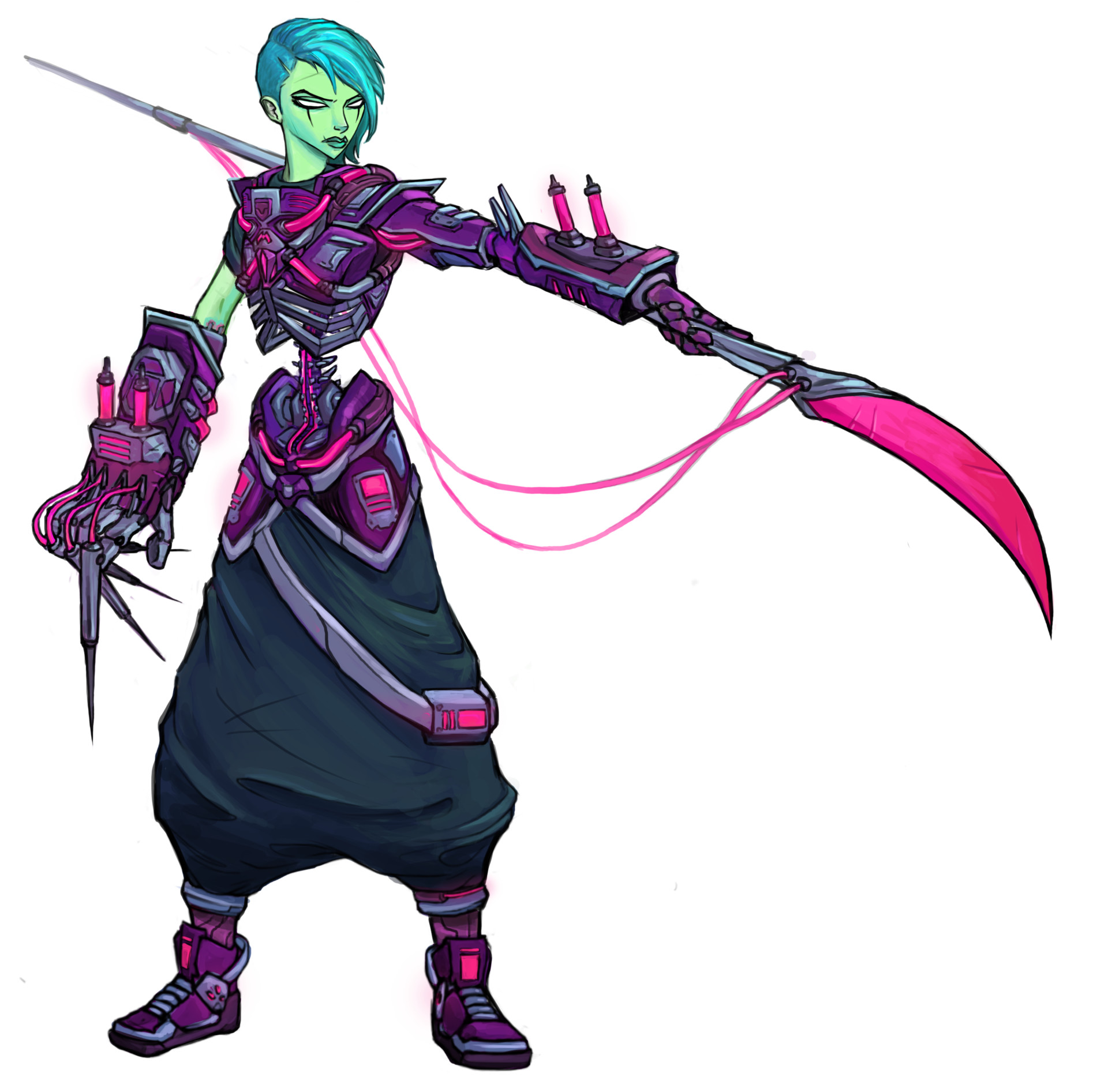 ArtStation - Undead cyborg