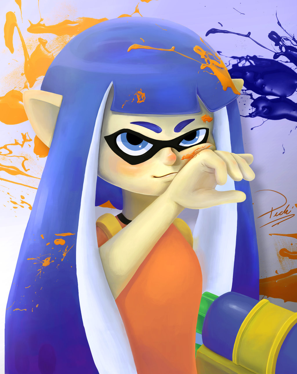 ArtStation - Splatoon Fanart