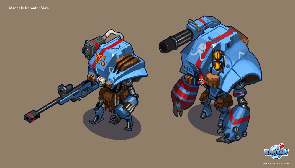 Emerson Tung - Turn Based Strategy Robot Game (2011)