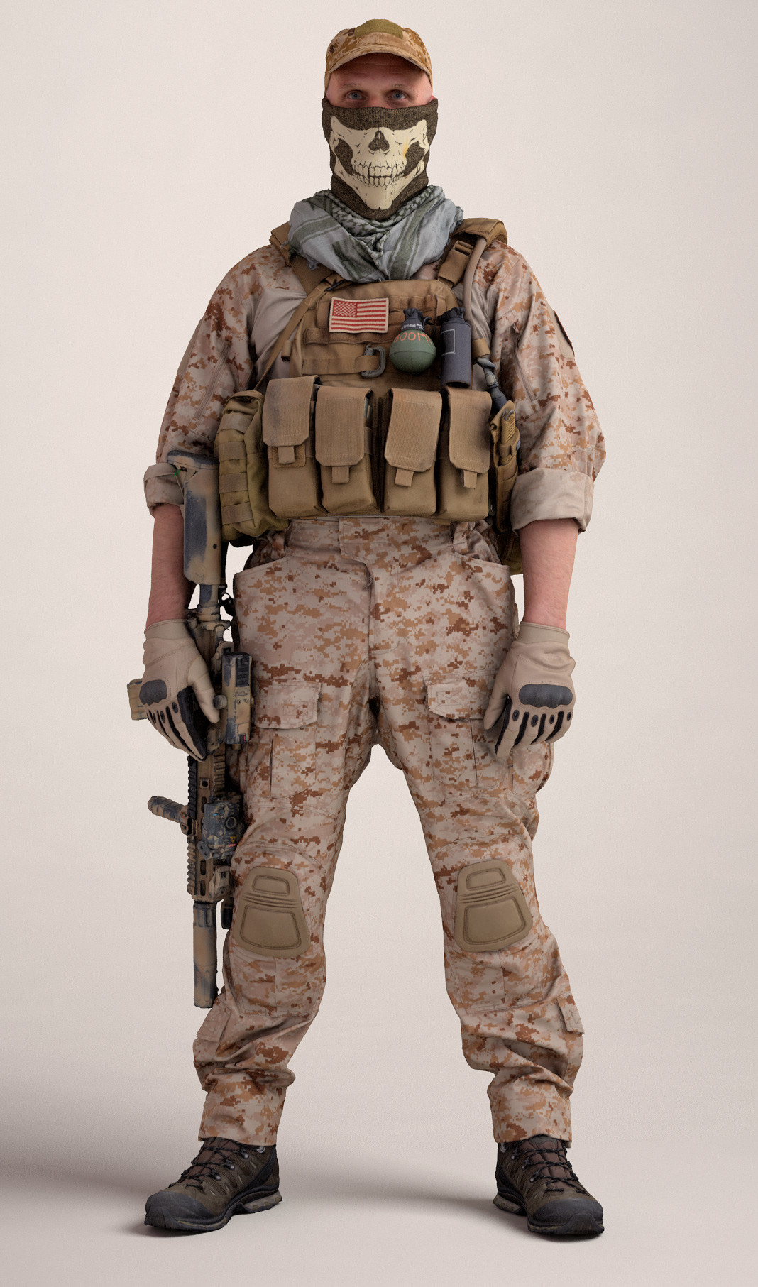 3D Scan Store - Military Scans AOR 1 Load out
