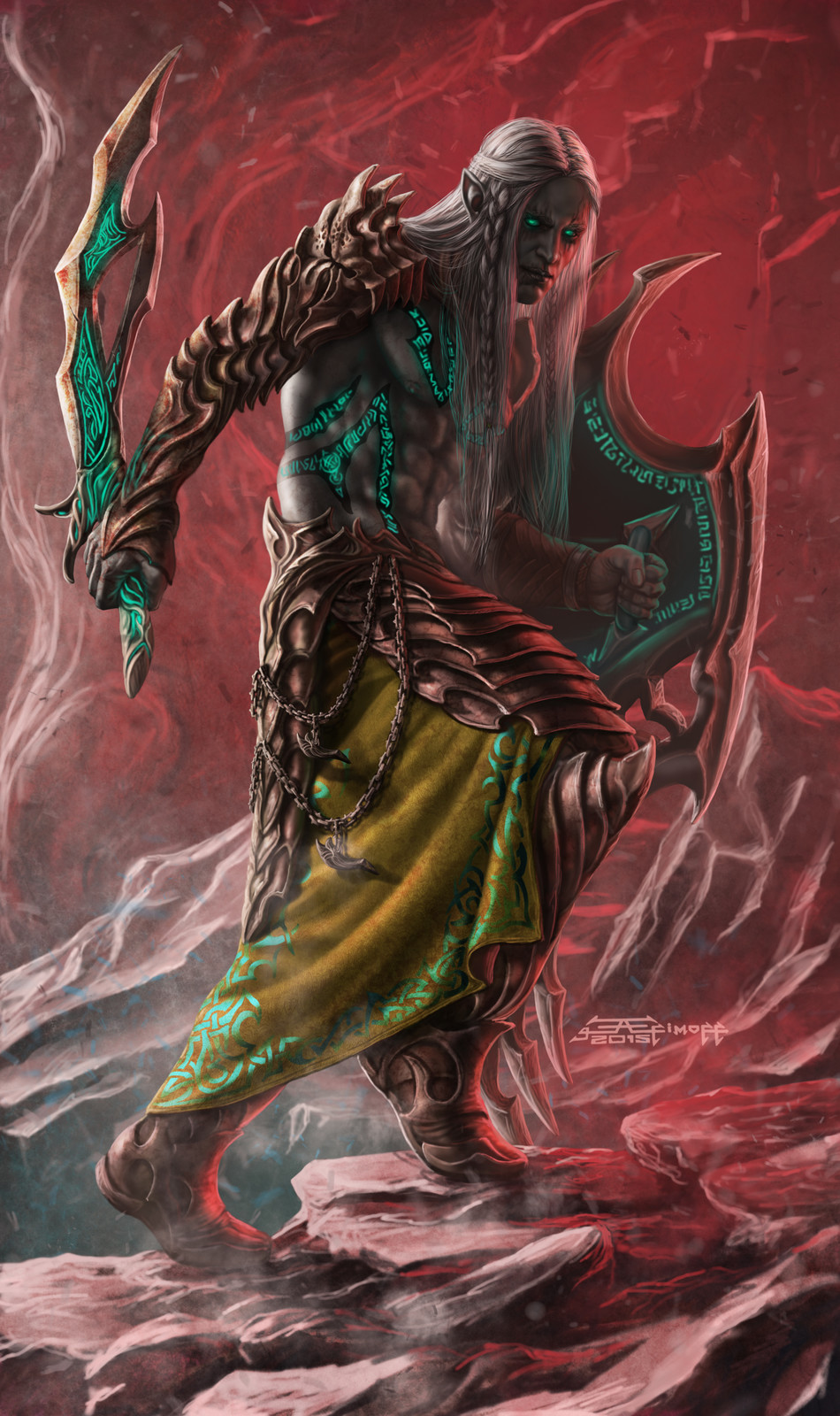 Edikt Art - Dead Elf. Мертвый эльф.