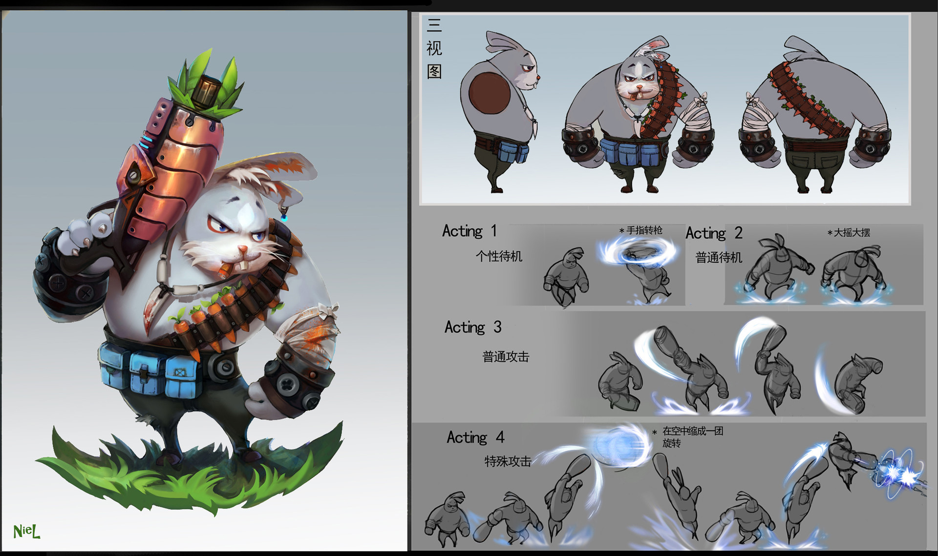 NieL JX - Archer rabbit