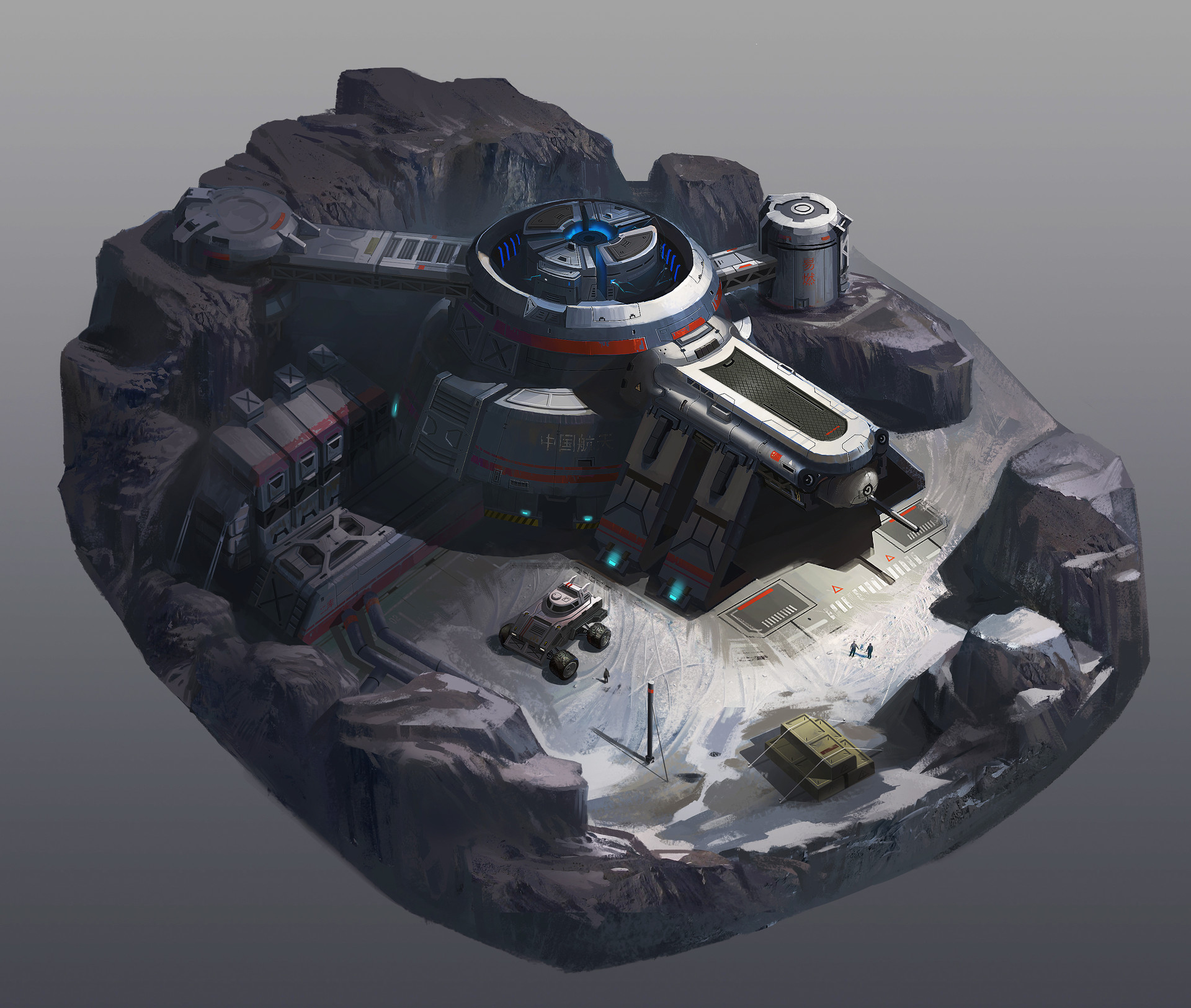 ArtStation - Alien base
