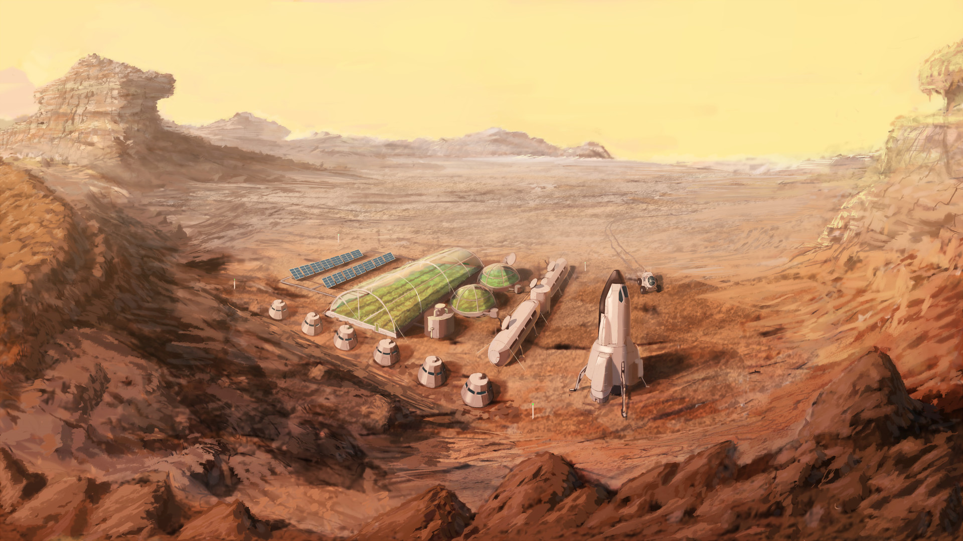 mars colony concept