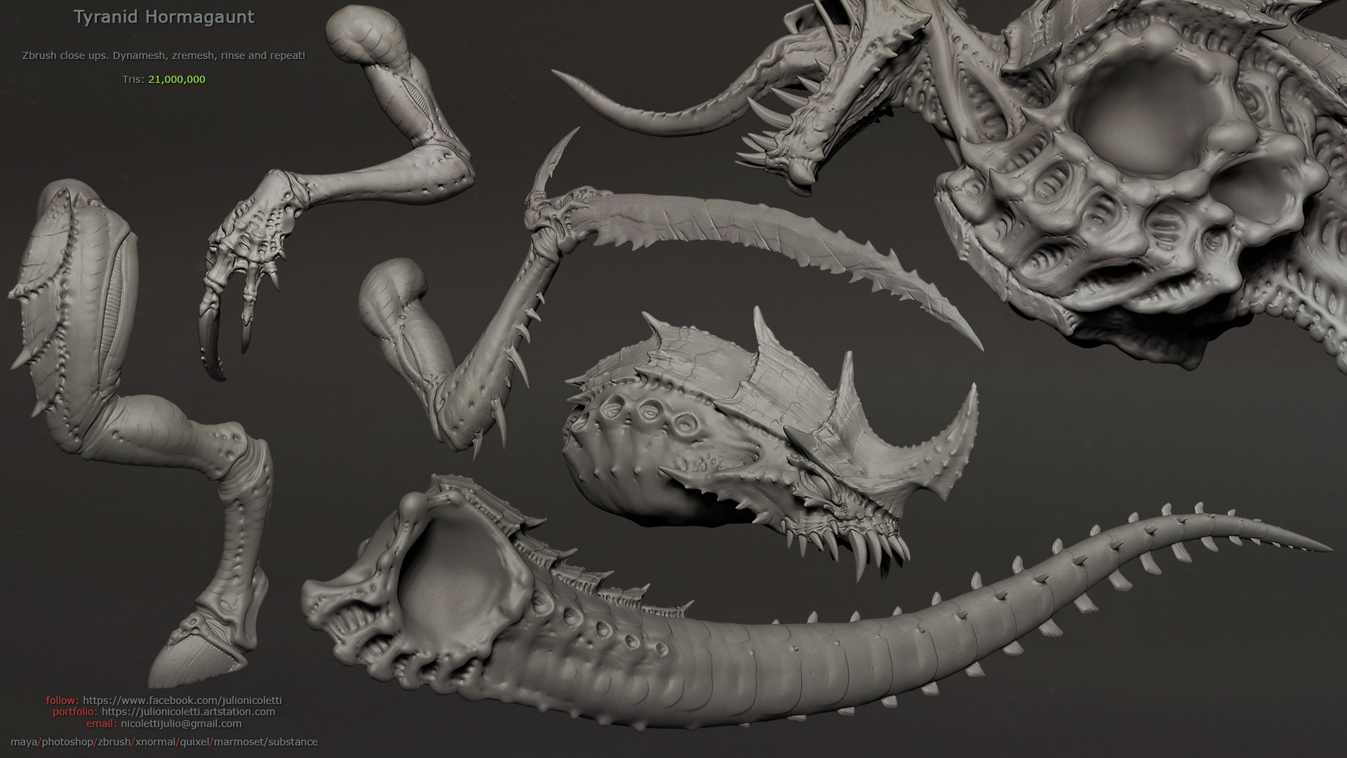 Julio Nicoletti - Tyranid Hormagaunt