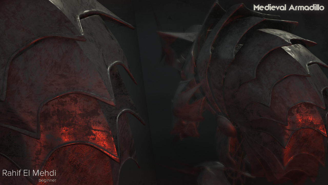 Mehdi Rahif - Medieval Armadillo armor
