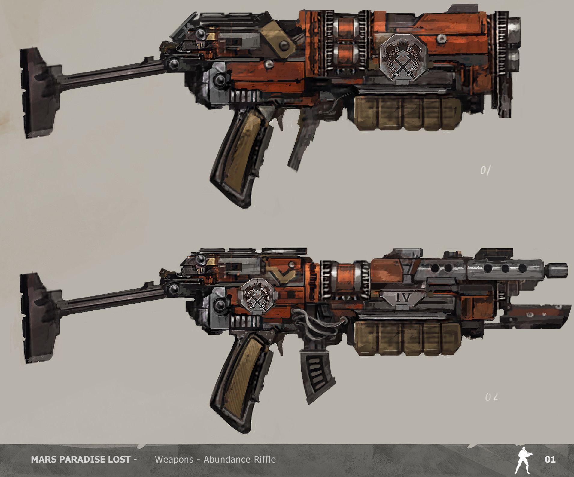 ArtStation - The Technomancer - Weapons Designs