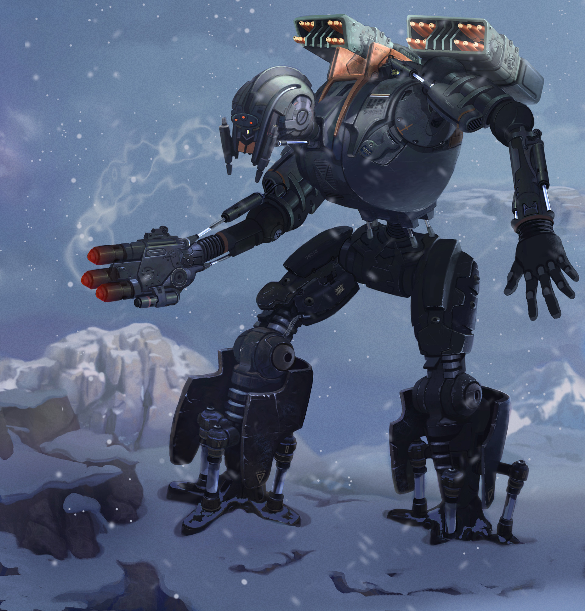 ArtStation - Hunter Droid