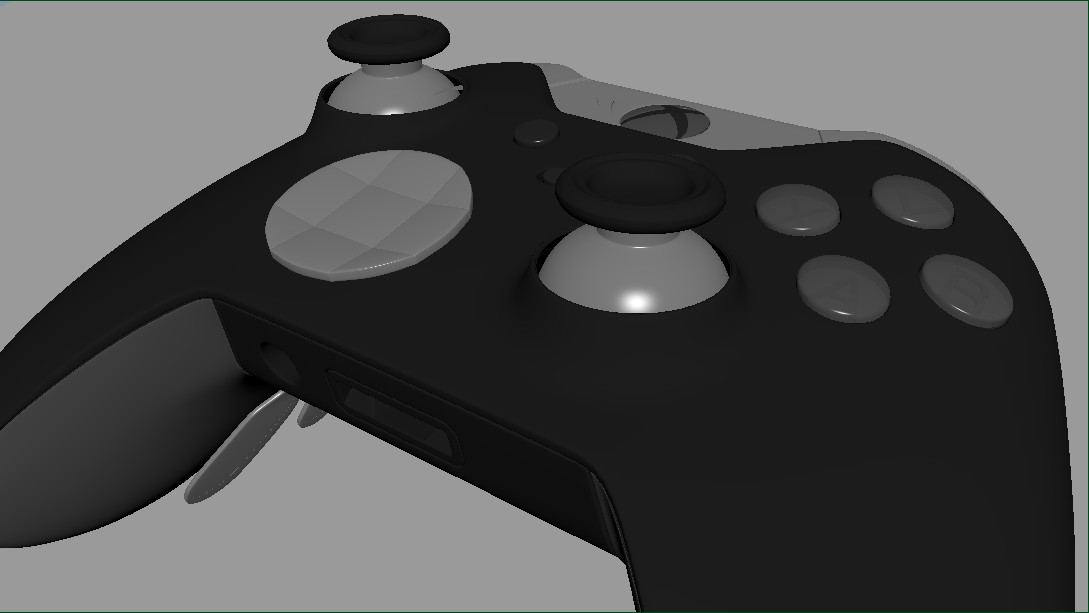 ArtStation - [WIP] Xbox ONE Elite Controller [WIP]