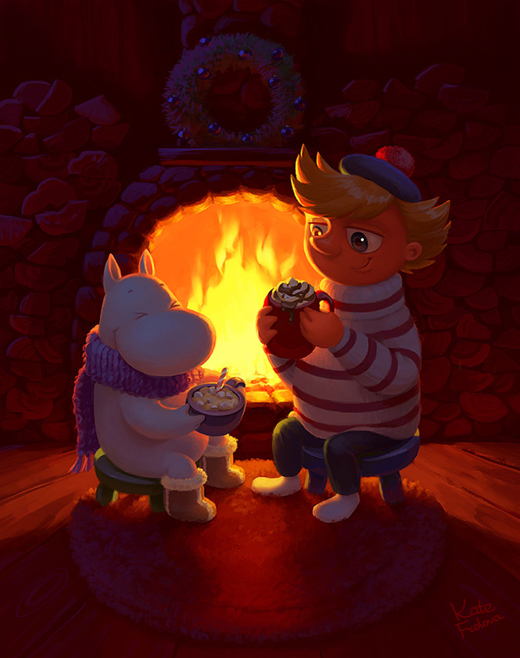 ArtStation - Moomin and Tuu-Tiki