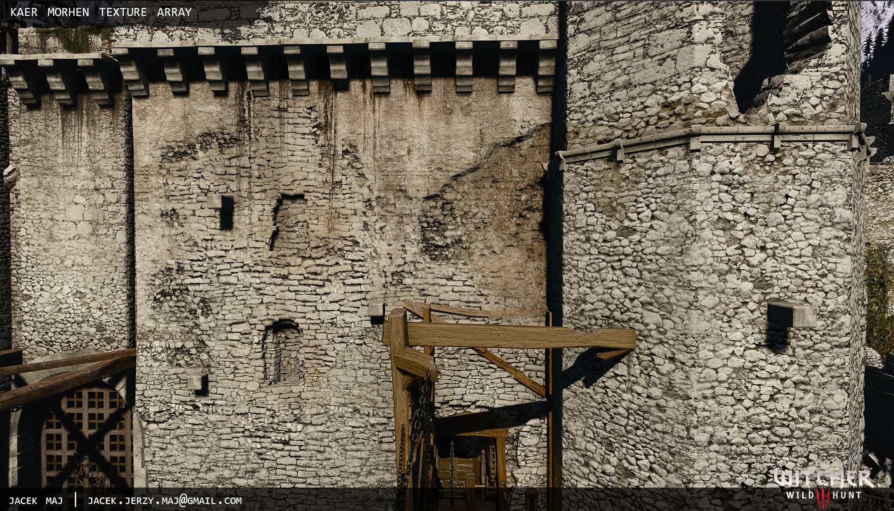 Jacek Maj - The Witcher 3 Architectural Material