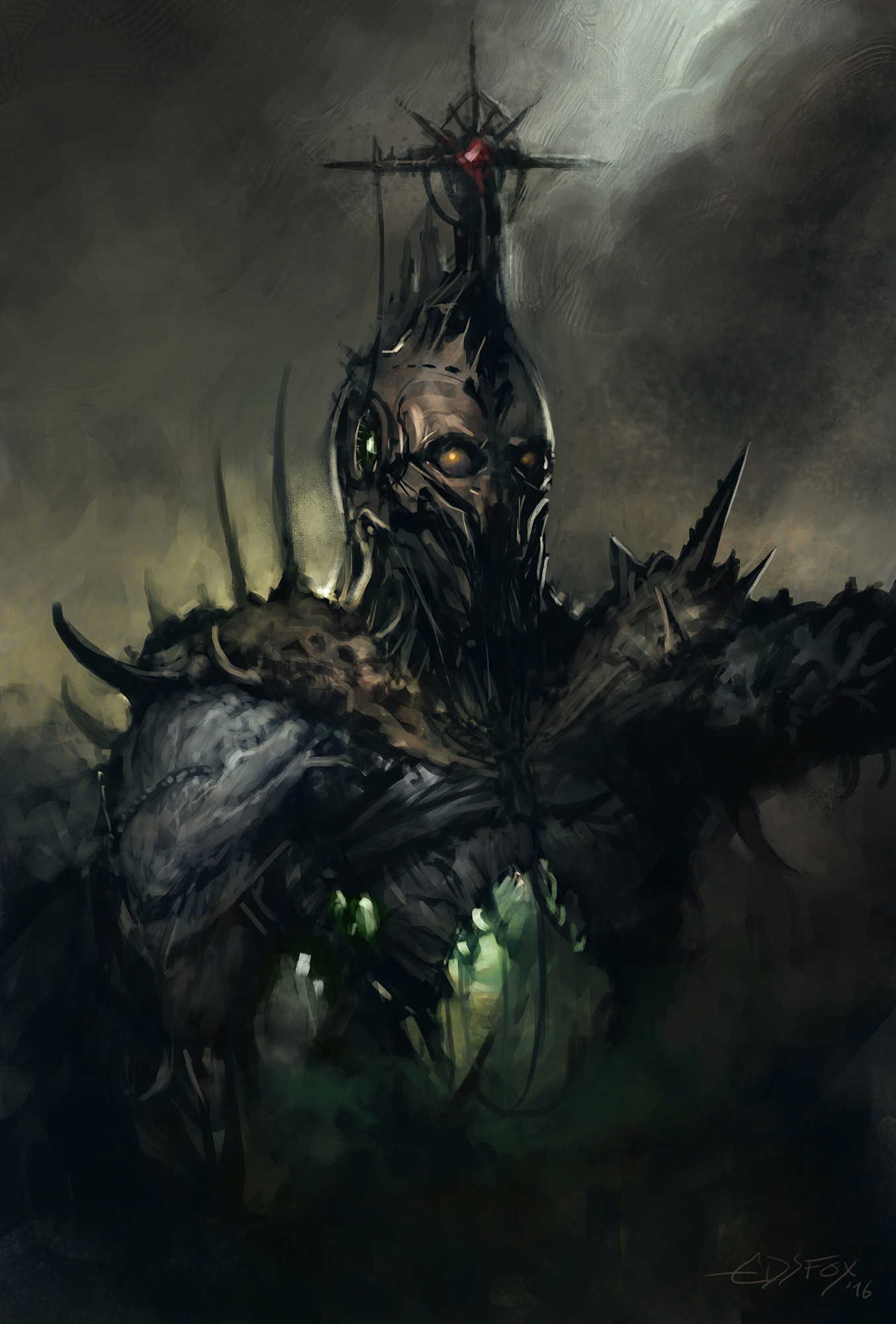 ArtStation - Bishop doodle