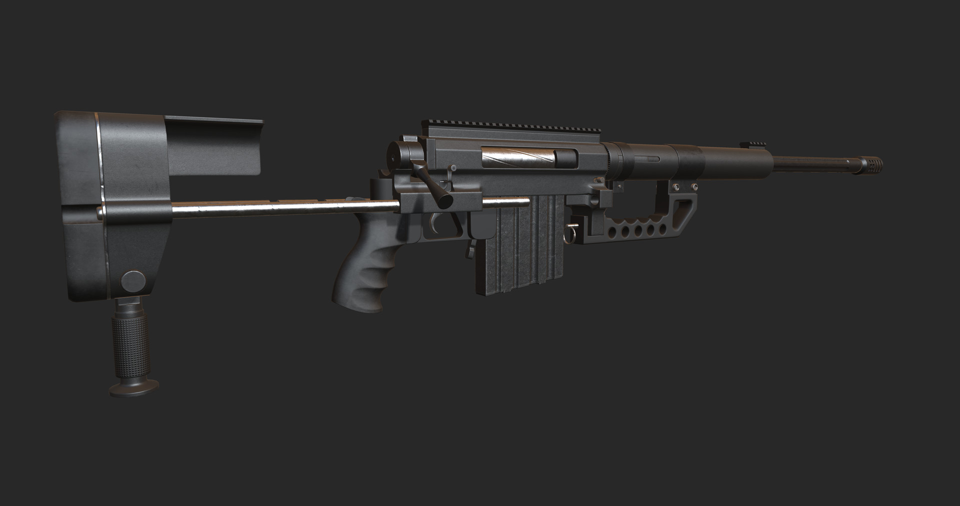 ArtStation - Cheytac m200