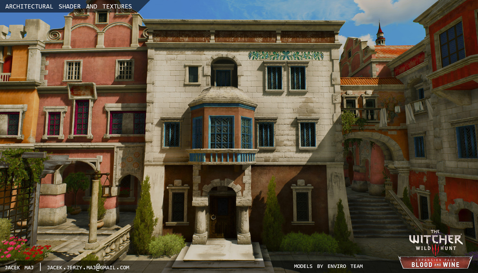 Jacek Maj - The Witcher 3 Architectural Material