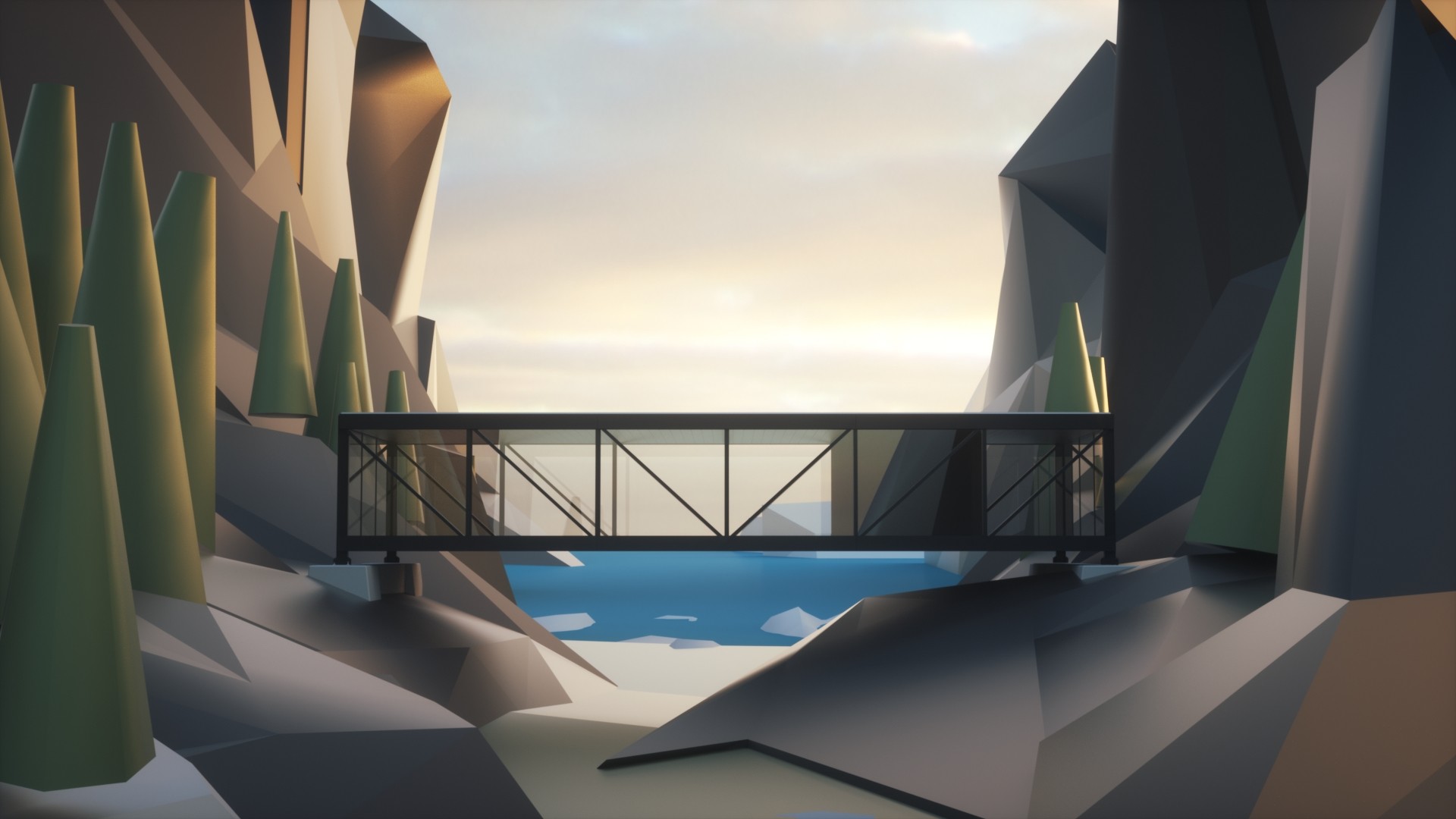 Nikita Shestakov - Craig Ellwood, Weekend House Project, 1964 (unbuilt)