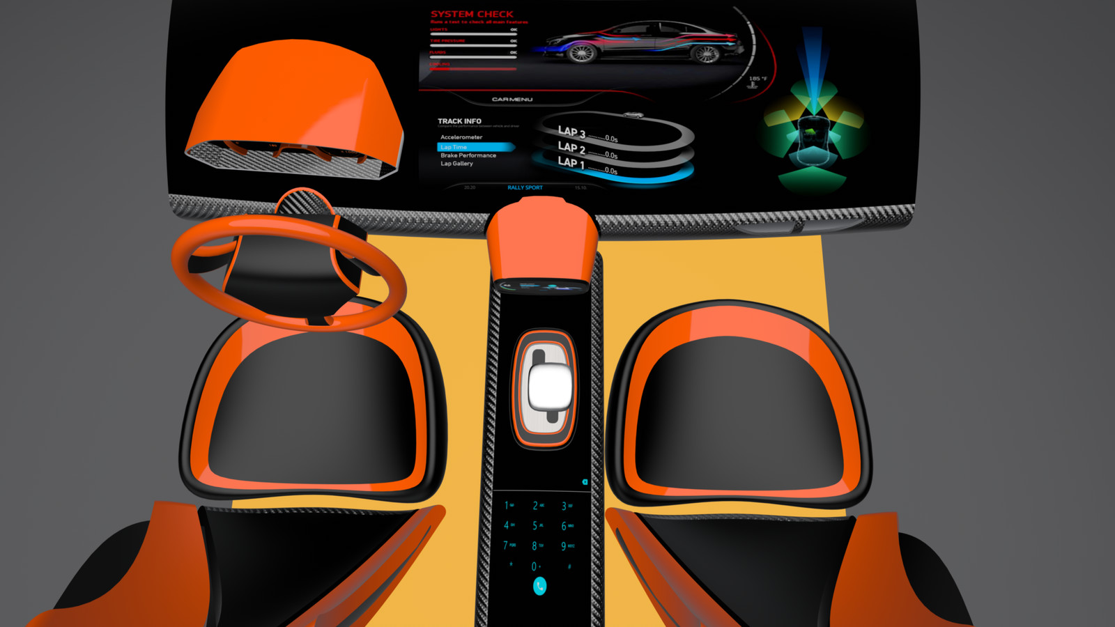 Shouvik Dutta - Car Interior concept